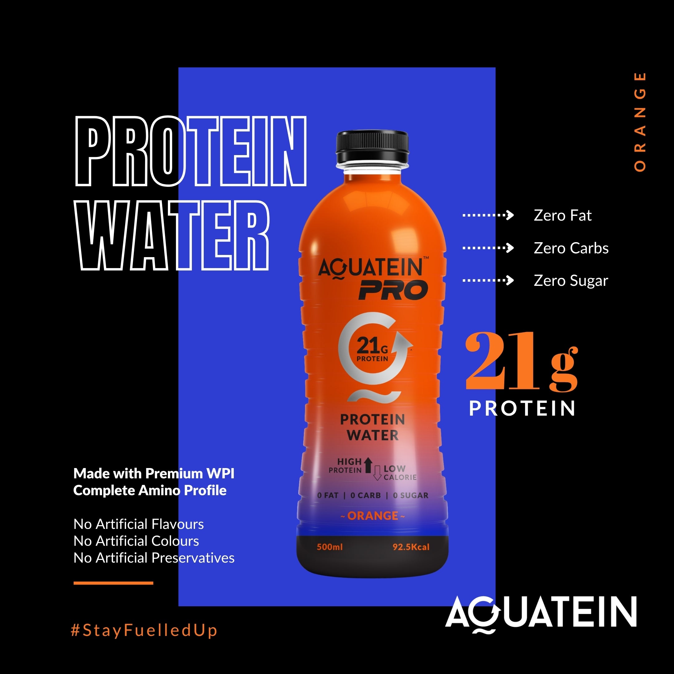 Aquatein PRO Protein Water - 21g of Protein | India's Best Protein ...